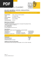 Rockwool Insulation Safety Data Sheet | PDF | Waste | Chemistry