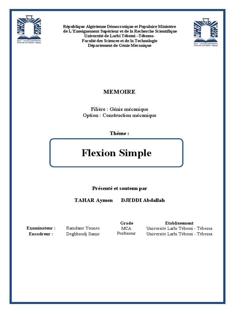 Memoire Licence | PDF