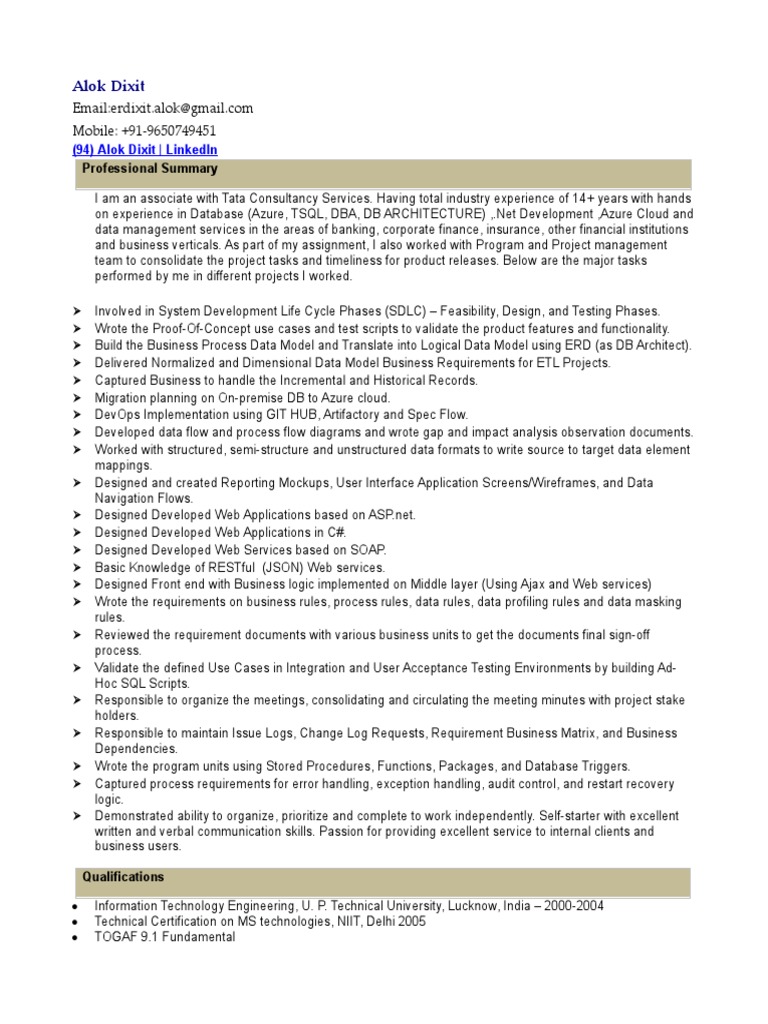 Alok | PDF | Microsoft Sql Server | Databases