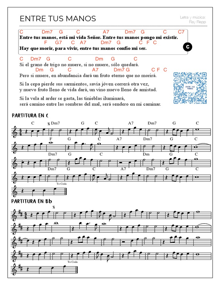 Entre Tus Manos | PDF