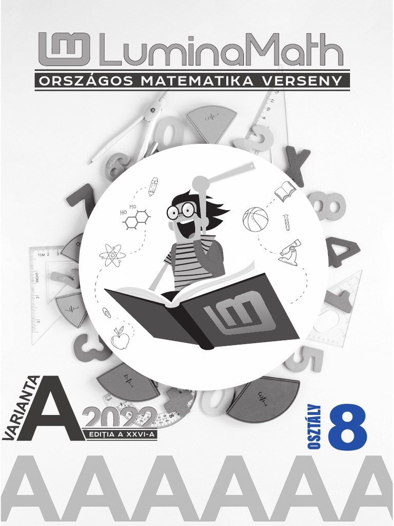 LuminaMath XXVI 2022 HU Subiecte SCRISA A Clasa 8 | PDF