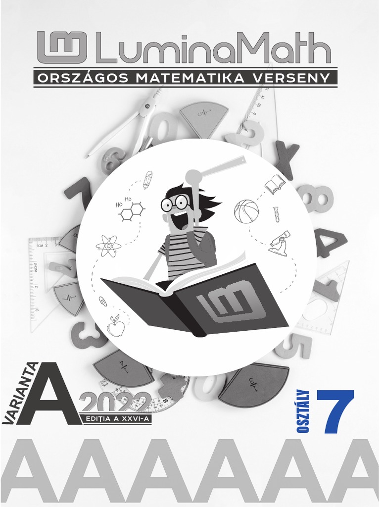 LuminaMath XXVI 2022 HU Subiecte SCRISA A Clasa 7 | PDF