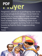 Angelus (Tagalog) | PDF