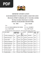 2021 Kcse Results Analysis - Templates and Cov. Letter | PDF