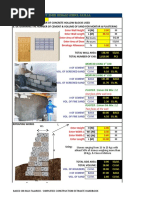 Calculator Estimates Fajardo | PDF | Paint | Concrete