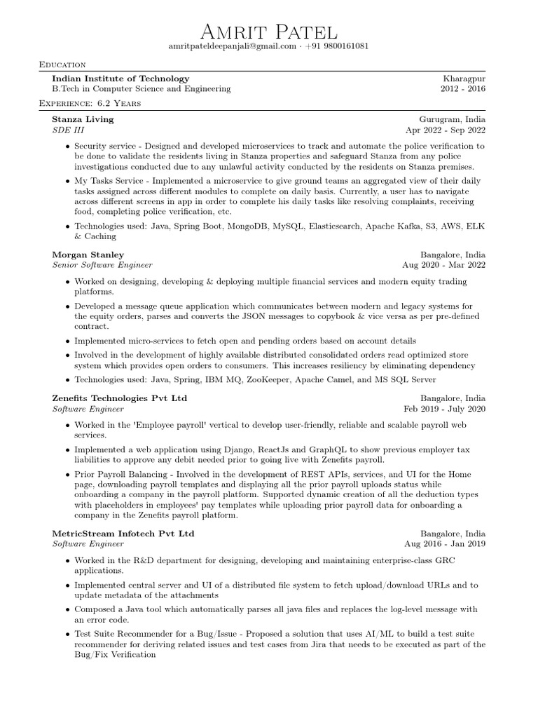 Amrit Patel | PDF | Databases | My Sql