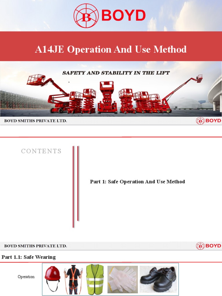 Part 2 Safe Operation and Use Method | PDF | Valve | Machines