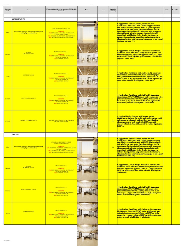 Interior Fir Out Works Dua | PDF | Door | Materials
