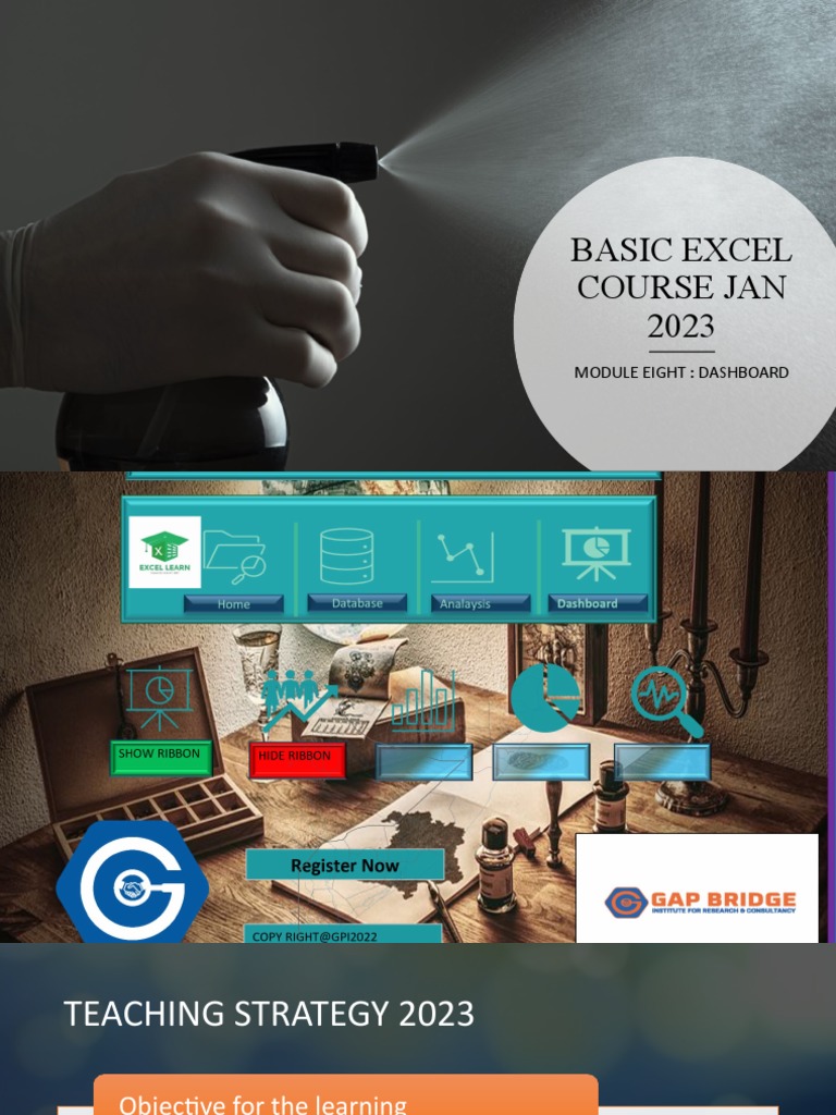 Basic Excel Course Jan 2023 | PDF