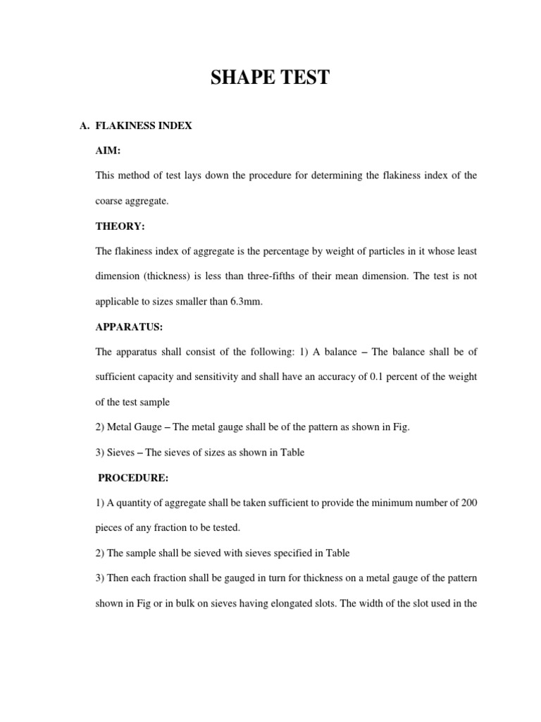 Shape Test | PDF | Sampling (Statistics) | Weight