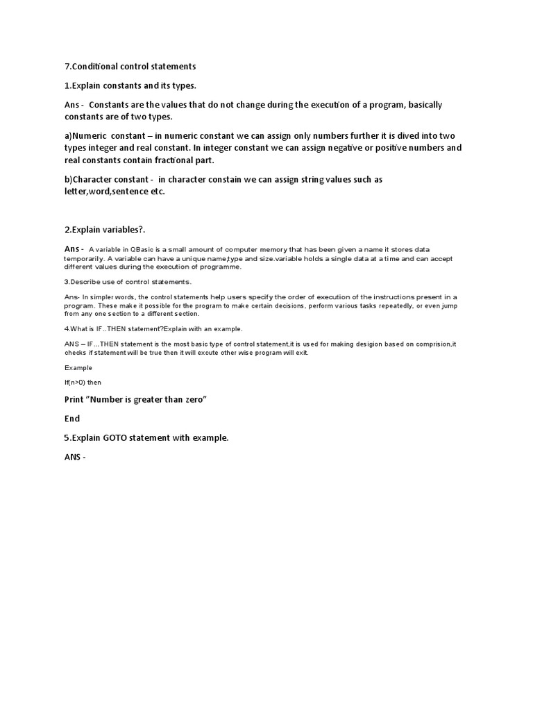 Class Seven Notes | PDF