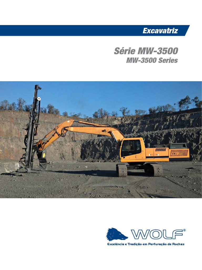 Catalogo EXCAVATRIZ - MW-3500 | PDF | Quantidades físicas | Engenharia Mecânica
