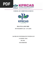 DSBDA Mini Project | PDF | Data | Python (Programming Language)