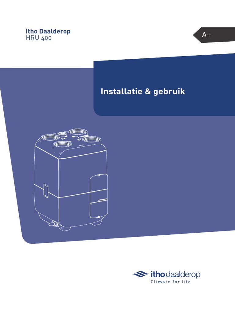 01-03763-006 HRU 400-Handleiding | PDF