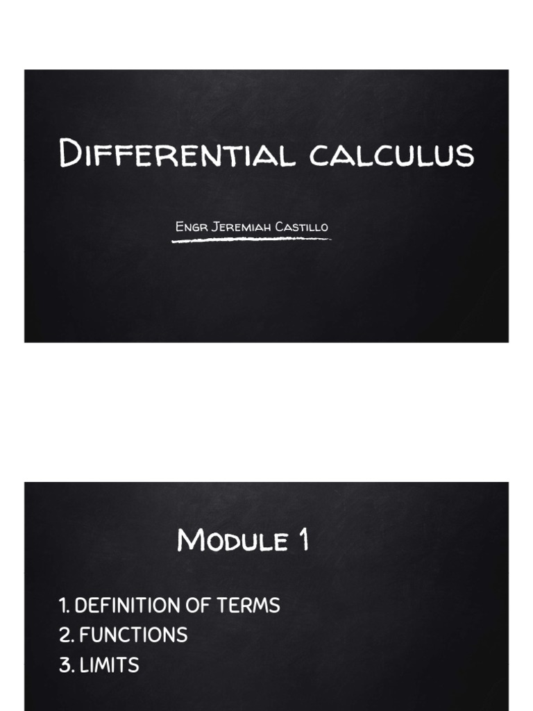 Module 1 Pdf Function Mathematics Variable Mathematics