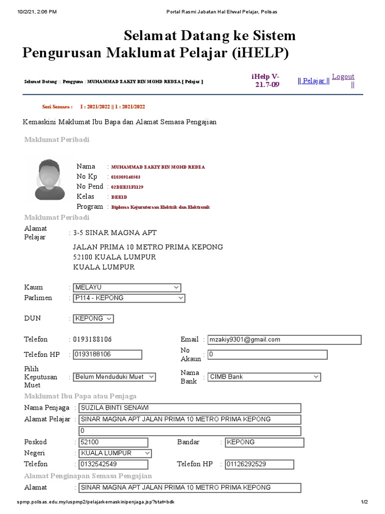 M Zakiy - Ihelp MP | PDF