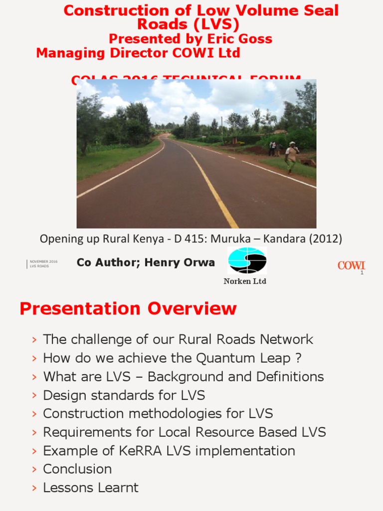 Rural Road Development in Kenya | PDF | Road | Road Surface