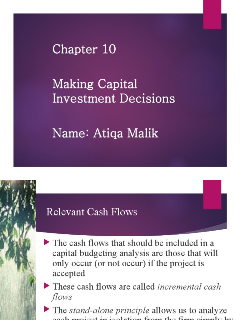 Chap010 - PPT Summary For Assignment | PDF | Depreciation | Balance Sheet