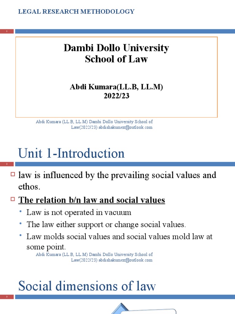 Legal - Research - Methodology LL B | PDF | Hypothesis | Quantitative ...