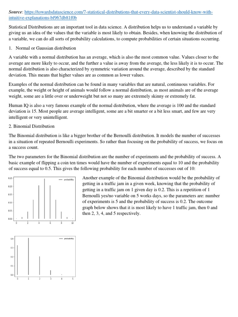 Distributions Normal Binominal | PDF | Probability Distribution | Normal Distribution
