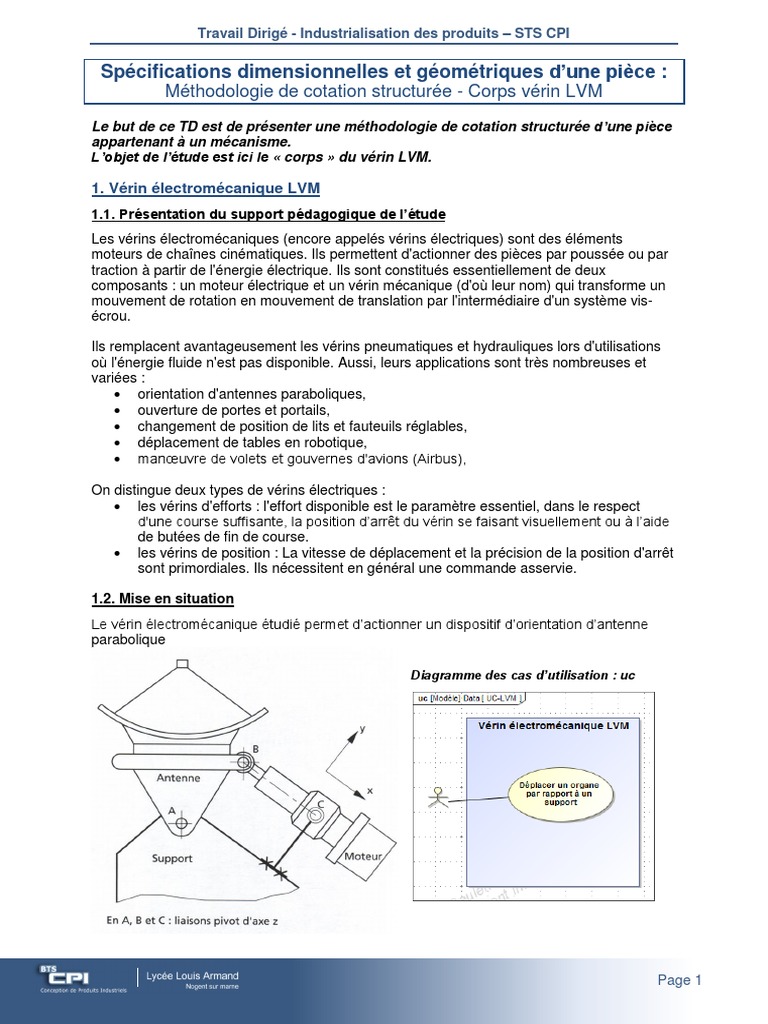 CPI2-INDUS-TD-cotation GPS Verin LVM | PDF | Biens manufacturés | Machine