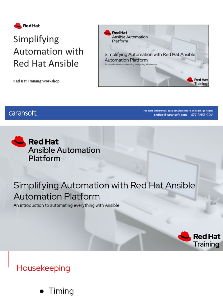 Ansible Automation Workshop | PDF | Cloud Computing | Computer Networking