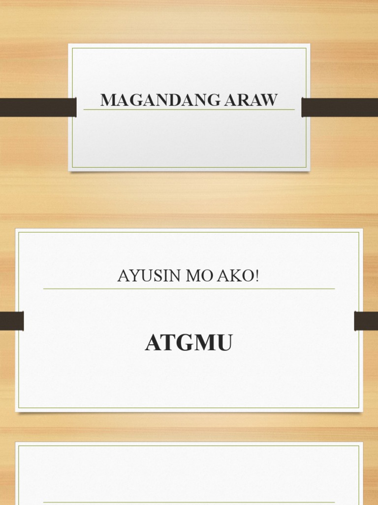 Hele NG Ina Sa Kaniyang Panganay | PDF