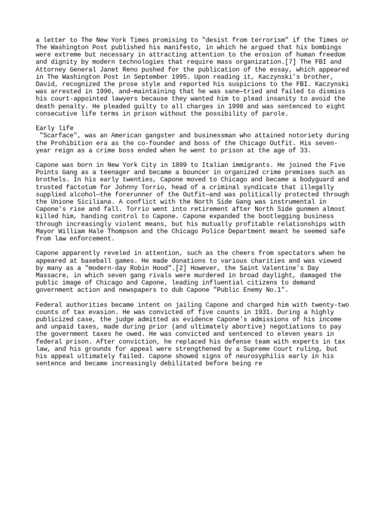 BBB | PDF | Al Capone | Misconduct