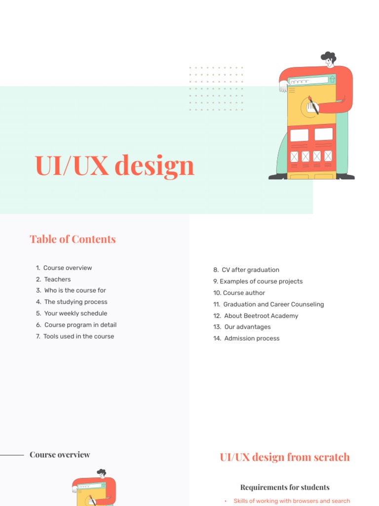 626bacf7ab0a208689cc7ee5 BA Course-UI-UX Design | PDF | Teachers | Design