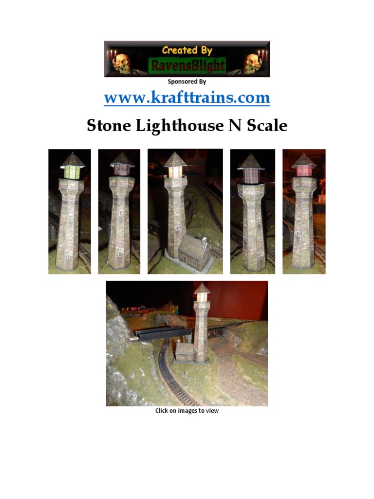 Stone Lighthouse (N Scale) | PDF