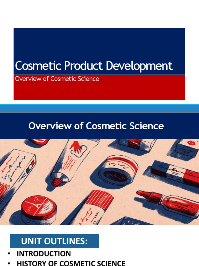 A. Overview of Cosmetic Science | PDF | Cosmetics | Food And Drug Administration