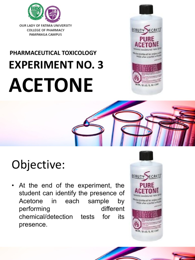 PHCT311 Experiment 3 - Acetone Postlab | PDF