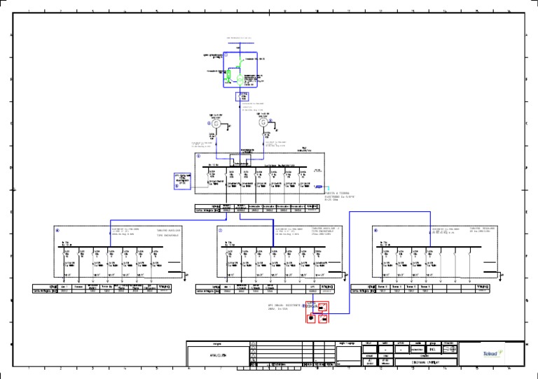 6 - Plano Diagrama Unifilar ARAUQUITA v02 | PDF | Energia electrica ...
