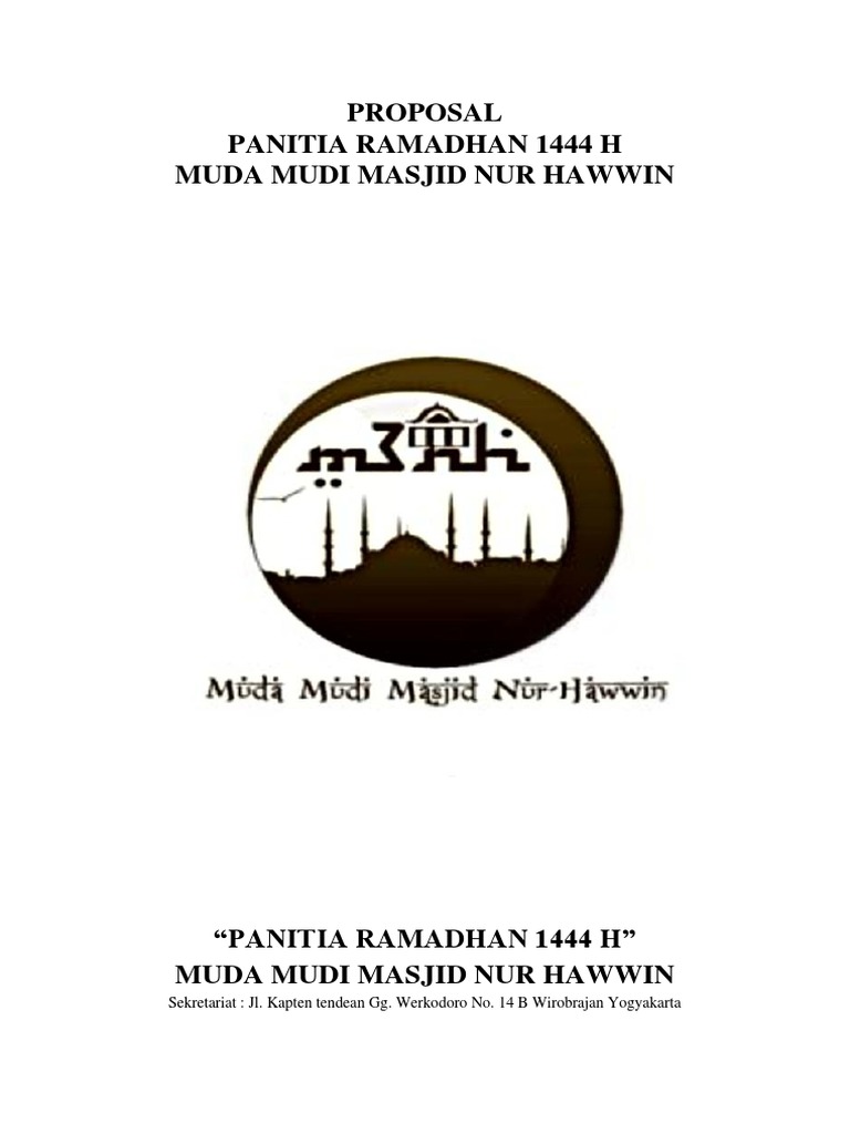 Proposal Ramadhan 1444 H | PDF