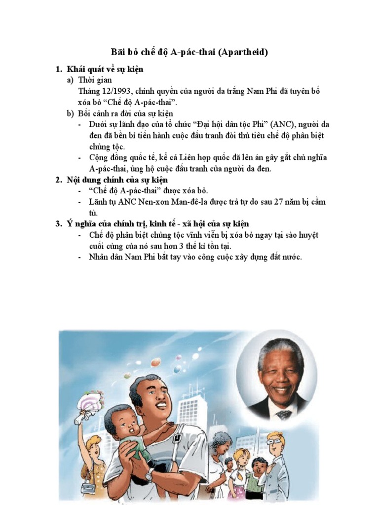 Bãi bỏ chế độ A-pác-thai | PDF