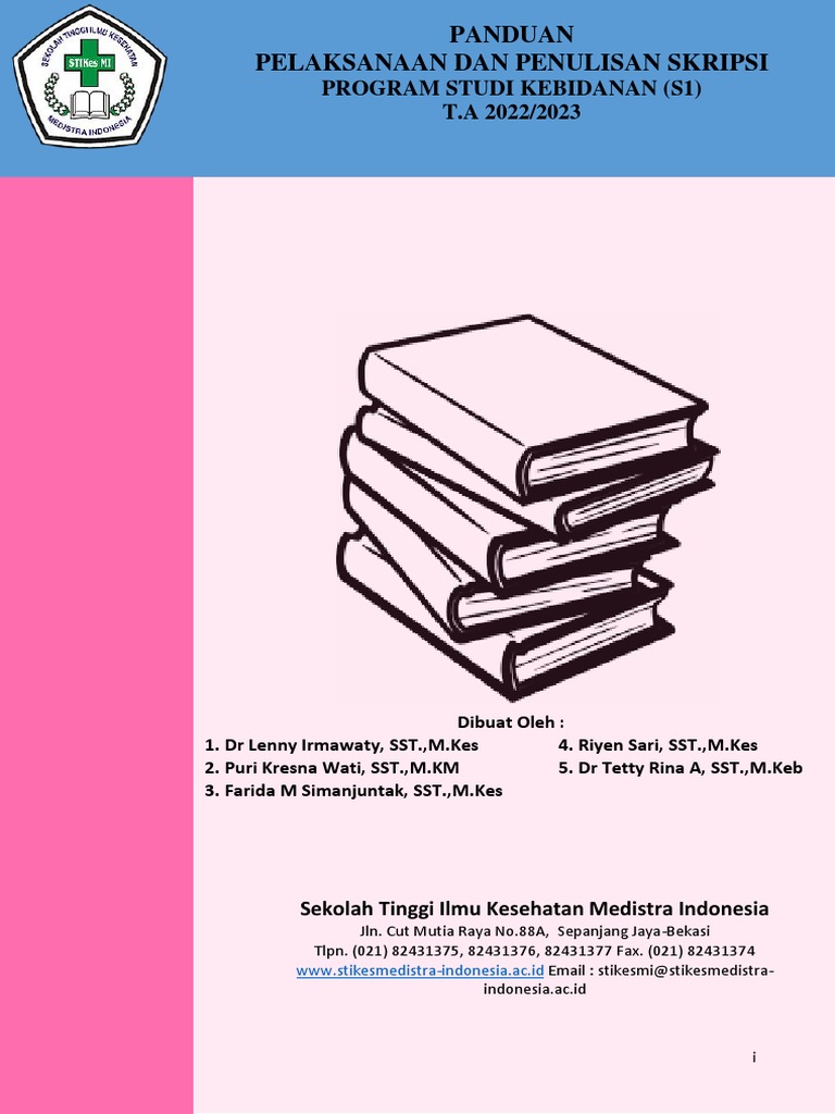 Panduan SKRIPSI BIDAN 2022 - ACC KETUA | PDF | Sains & Matematika