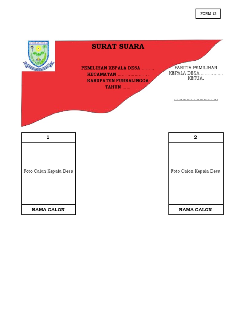 Surat Suara | PDF