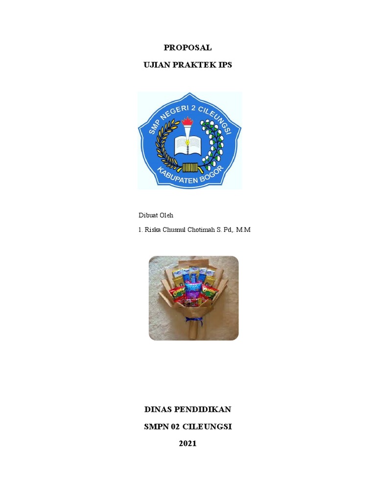 Contoh Proposal Praktik Ips TP 2022-2023 | PDF