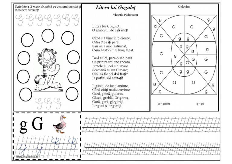 Litera G Mare de Mână | PDF