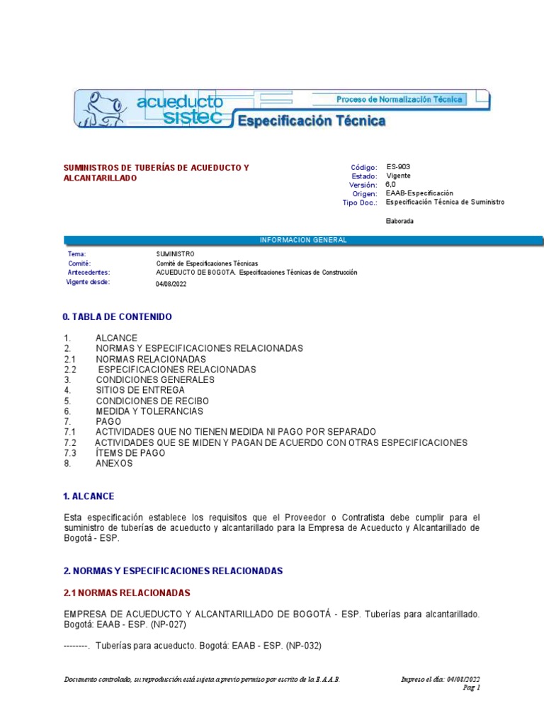 ES 903 v6.0 | PDF | Transporte