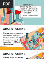 Creative Writing: Quarter 1 - Module 2: Elements, Techniques, and ...