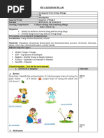 DETAILED LESSON PLAN Living Things and Non-Living Things | PDF | Lesson ...