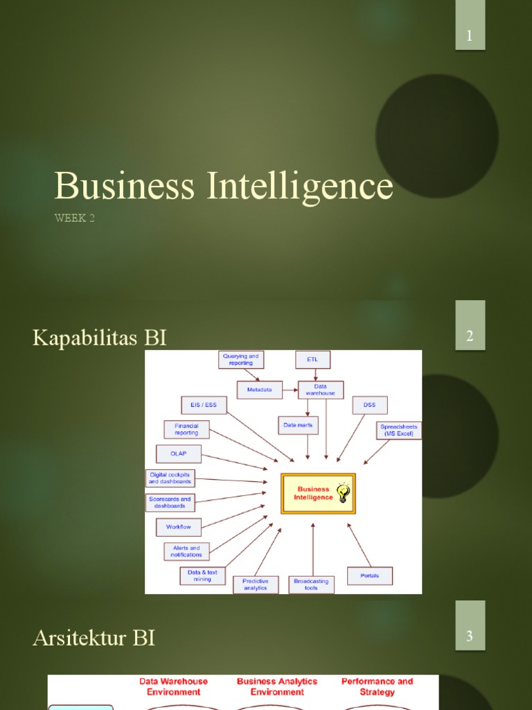Kemampuan dan Manfaat Business Intelligence | PDF