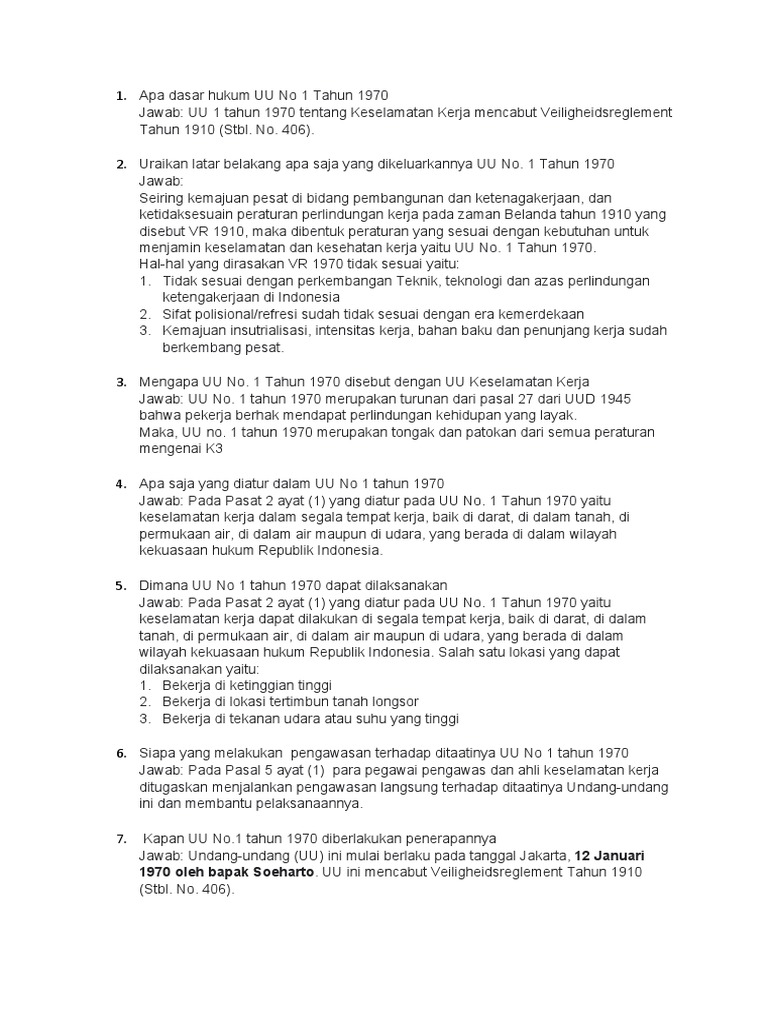 Kuis 1 Sore Training | PDF