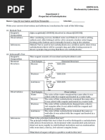 Moore's Test for Reducing Sugars | PDF