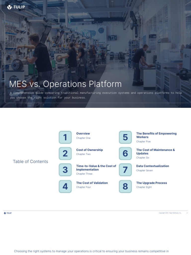 FLO Vs MES Ebook | PDF | Data | Cloud Computing