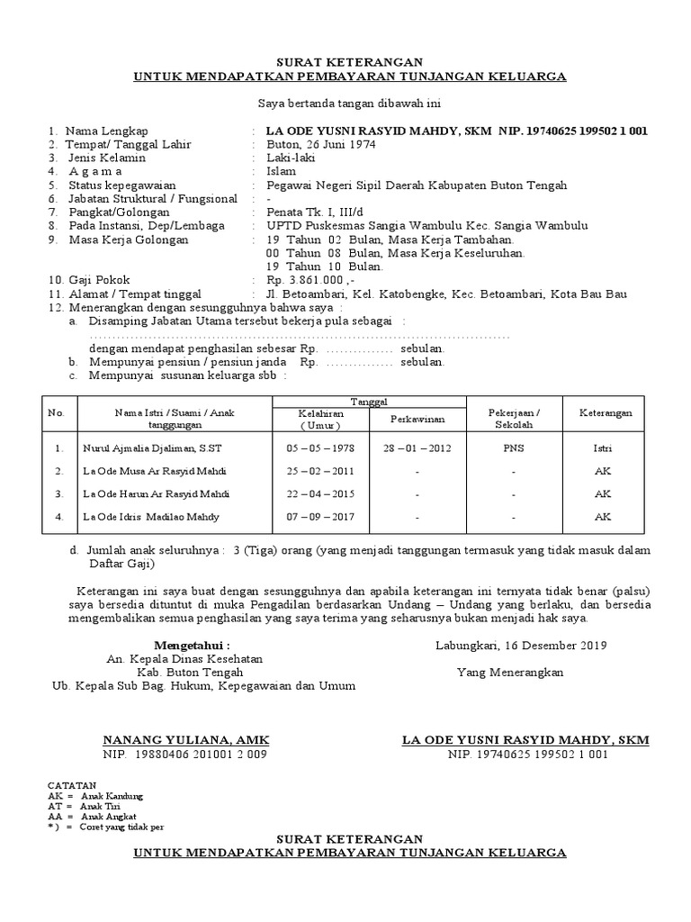 Blangko KP4 BARU | PDF