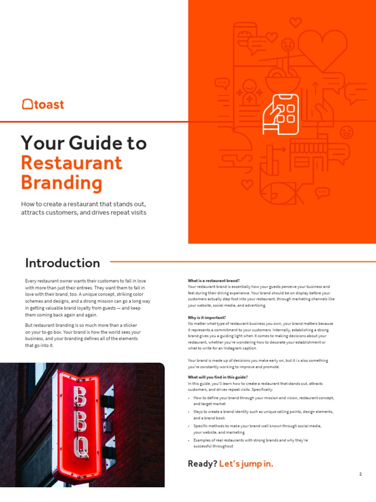 Toast Restaurant Branding Guide | PDF | Brand | Typefaces