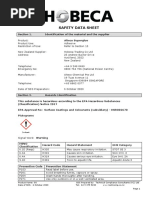 ABC Dry Powder Fire Extinguisher Safety Data Sheet | PDF | Water ...