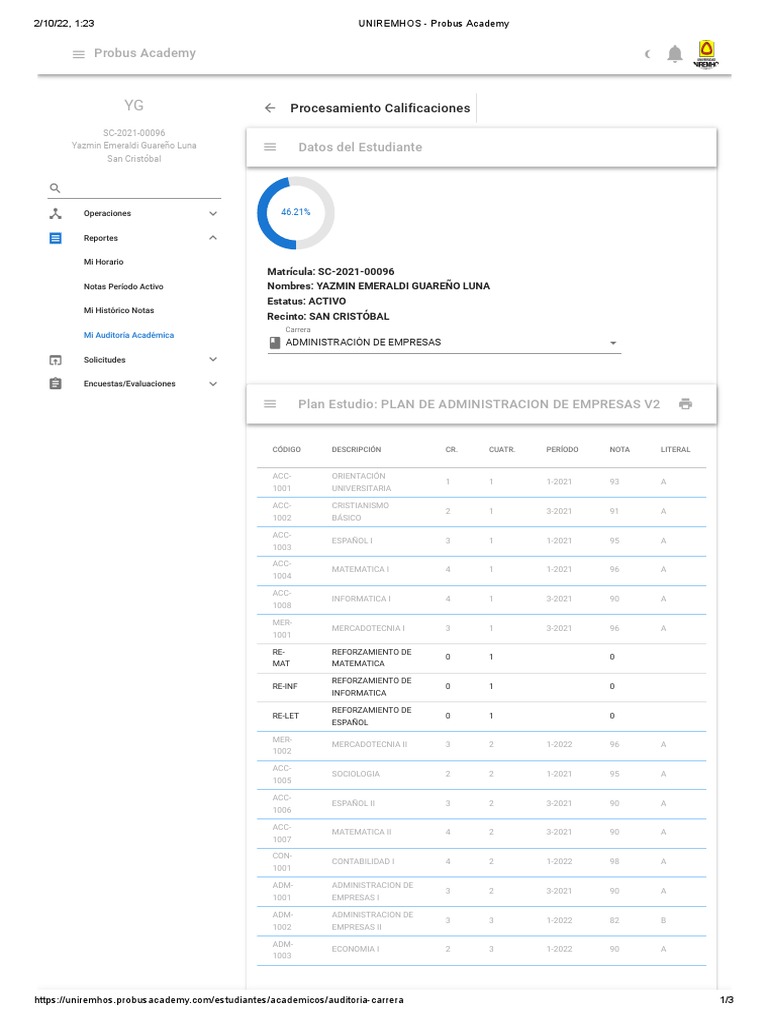 UNIREMHOS - Probus Academy | PDF | Business | Negocios económicos